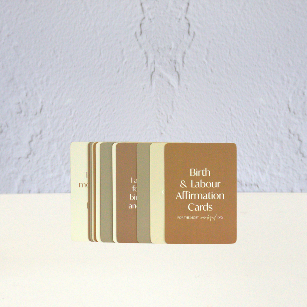 Birth and Labour Affirmation Cards